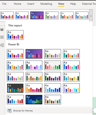 Power BI Report Themes | element61